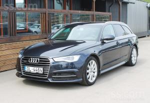 Blue Audi A6 2016 in Riga, with an engine capacity of 2.00 L and mileage of 0 thousand km for 11900 €, photo 3 on AUTOMOTO.COM.LV