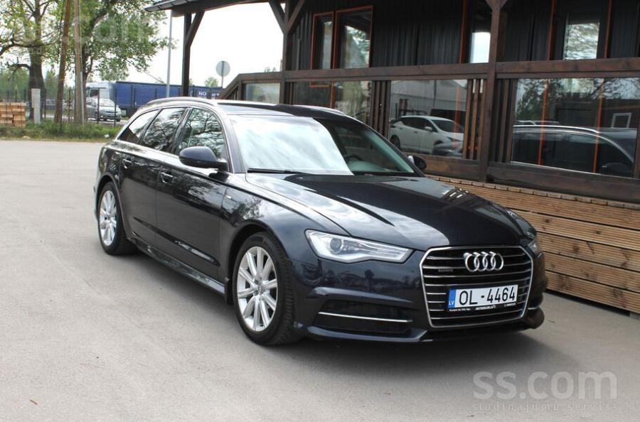Blue Audi A6 2016 in Riga, with an engine capacity of 2.00 L and mileage of 0 thousand km for 11900 €, photo 4 on AUTOMOTO.COM.LV