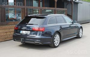 Blue Audi A6 2016 in Riga, with an engine capacity of 2.00 L and mileage of 0 thousand km for 11900 €, photo 10 on AUTOMOTO.COM.LV