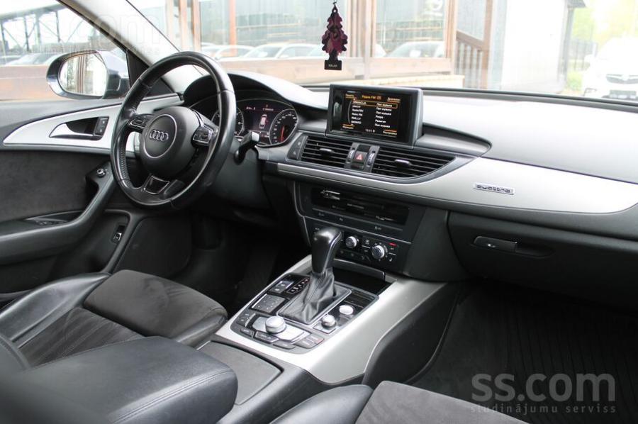 Blue Audi A6 2016 in Riga, with an engine capacity of 2.00 L and mileage of 0 thousand km for 11900 €, photo 13 on AUTOMOTO.COM.LV