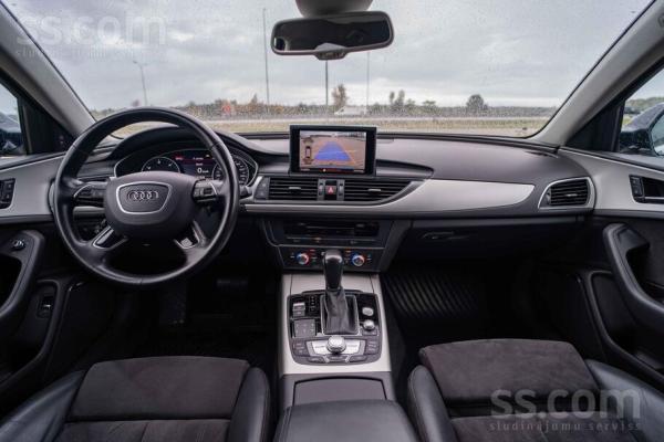Blue Audi A6 2016 in Jelgava, with an engine capacity of 3.00 L and mileage of 168 thousand km for 13900 €, photo 4 on AUTOMOTO.COM.LV