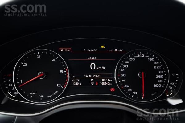 Blue Audi A6 2016 in Jelgava, with an engine capacity of 3.00 L and mileage of 168 thousand km for 13900 €, photo 9 on AUTOMOTO.COM.LV