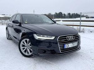 Blue Audi A6 2016 in Riga, with an engine capacity of 2.00 L and mileage of 266 thousand km for 14995 €, photo  on AUTOMOTO.COM.LV