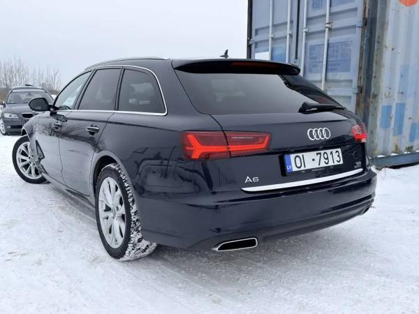 Blue Audi A6 2016 in Riga, with an engine capacity of 2.00 L and mileage of 266 thousand km for 14995 €, photo 2 on AUTOMOTO.COM.LV