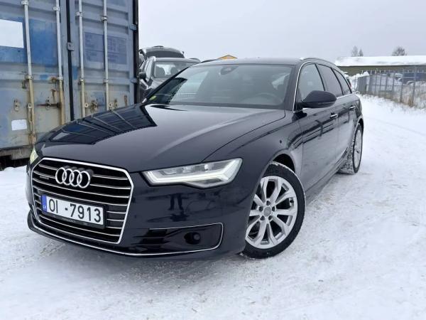 Blue Audi A6 2016 in Riga, with an engine capacity of 2.00 L and mileage of 266 thousand km for 14995 €, photo 3 on AUTOMOTO.COM.LV