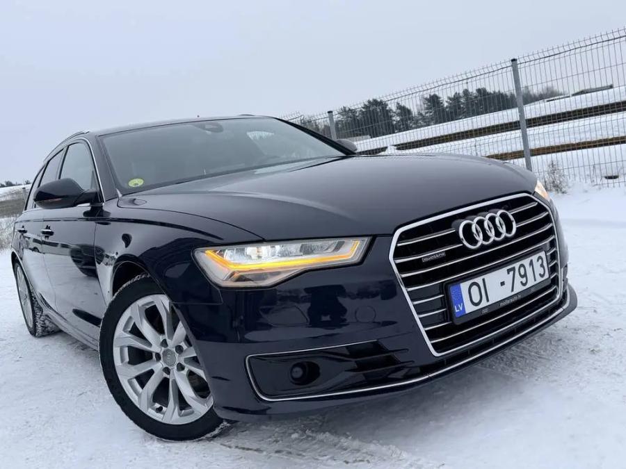 Zils Audi A6 2016 Rīga, ar dzinēja tilpumu 2.00 L un nobraukumu 266 tūkst. km par 14995 €, foto 36 vietnē AUTOMOTO.COM.LV
