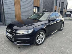Zils Audi A6 2016 Kauņa, ar dzinēja tilpumu 2.97 L un nobraukumu 299 tūkst. km par 9800 €, foto  vietnē AUTOMOTO.COM.LV