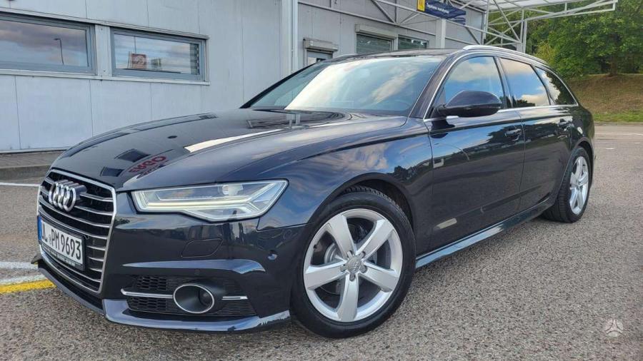 Zils Audi A6 2016 Jonava, ar dzinēja tilpumu 1.97 L un nobraukumu 275 tūkst. km par 13900 €, foto 1 vietnē AUTOMOTO.COM.LV