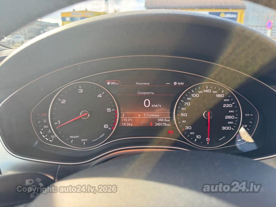 Синий Ауди А6 2016 в Таллин, объемом двигателя 2.00 л и пробегом 240 тыс. км за 11000 €, фото 12 на AUTOMOTO.COM.LV
