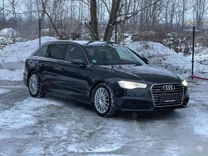 Blue Audi A6 2017 in Vilnius, with an engine capacity of 2.97 L and mileage of 195 thousand km for 14490 €, photo 3 on AUTOMOTO.COM.LV