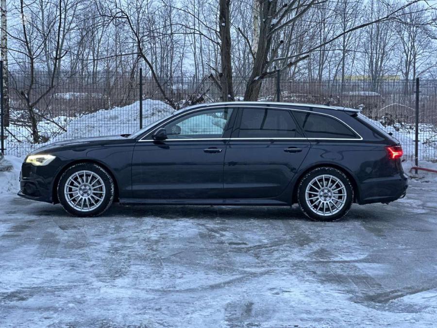 Blue Audi A6 2017 in Vilnius, with an engine capacity of 2.97 L and mileage of 195 thousand km for 14490 €, photo 8 on AUTOMOTO.COM.LV
