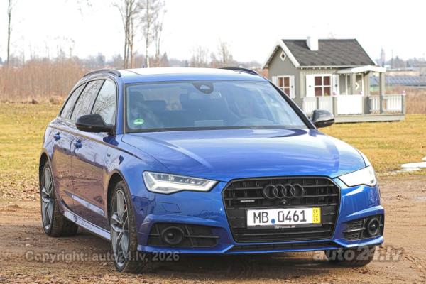 Zils Audi A6 2017 Tallina, ar dzinēja tilpumu 3.00 L un nobraukumu 244 tūkst. km par 25499 €, foto 2 vietnē AUTOMOTO.COM.LV