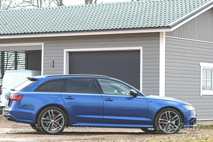 Blue Audi A6 2017 in Tallinn, with an engine capacity of 3.00 L and mileage of 244 thousand km for 25499 €, photo 3 on AUTOMOTO.COM.LV