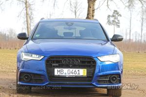 Blue Audi A6 2017 in Tallinn, with an engine capacity of 3.00 L and mileage of 244 thousand km for 25499 €, photo 6 on AUTOMOTO.COM.LV