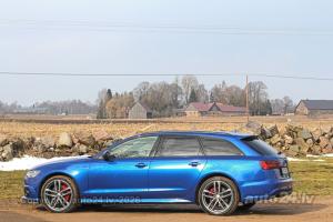 Blue Audi A6 2017 in Tallinn, with an engine capacity of 3.00 L and mileage of 244 thousand km for 25499 €, photo 8 on AUTOMOTO.COM.LV