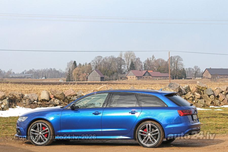 Blue Audi A6 2017 in Tallinn, with an engine capacity of 3.00 L and mileage of 244 thousand km for 25499 €, photo 8 on AUTOMOTO.COM.LV
