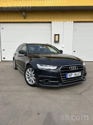 Blue Audi A6 2017 in Riga, with an engine capacity of 2.00 L and mileage of 200 thousand km for 17500 €, photo  on AUTOMOTO.COM.LV