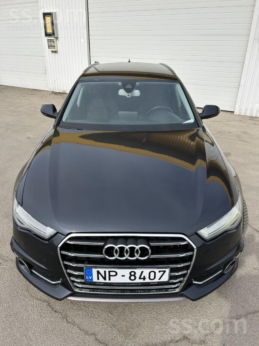 Blue Audi A6 2017 in Riga, with an engine capacity of 2.00 L and mileage of 200 thousand km for 17500 €, photo 3 on AUTOMOTO.COM.LV