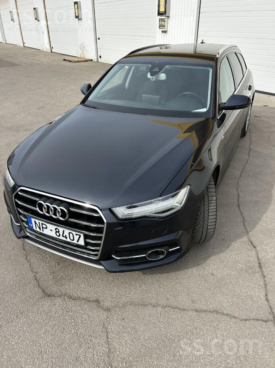 Blue Audi A6 2017 in Riga, with an engine capacity of 2.00 L and mileage of 200 thousand km for 17500 €, photo 4 on AUTOMOTO.COM.LV