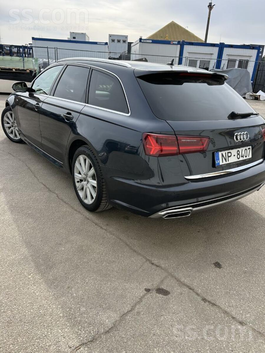 Blue Audi A6 2017 in Riga, with an engine capacity of 2.00 L and mileage of 200 thousand km for 17500 €, photo 5 on AUTOMOTO.COM.LV