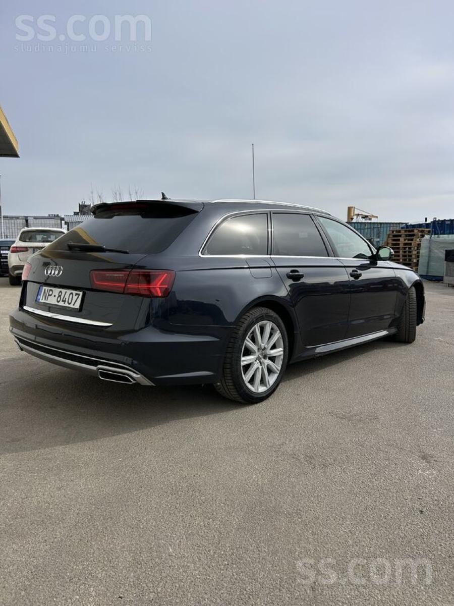 Blue Audi A6 2017 in Riga, with an engine capacity of 2.00 L and mileage of 200 thousand km for 17500 €, photo 7 on AUTOMOTO.COM.LV