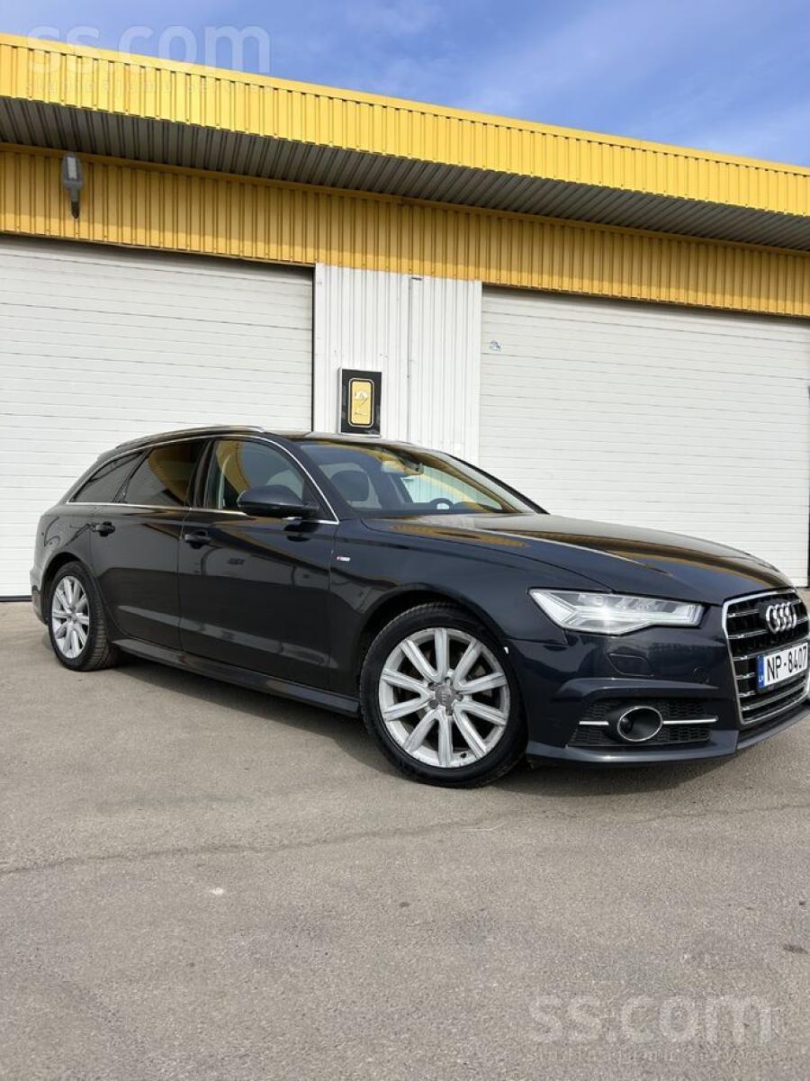 Blue Audi A6 2017 in Riga, with an engine capacity of 2.00 L and mileage of 200 thousand km for 17500 €, photo 8 on AUTOMOTO.COM.LV
