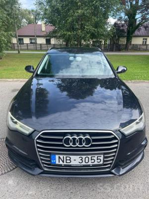 Blue Audi A6 2017 in Riga, with an engine capacity of 2.00 L and mileage of 178 thousand km for 15800 €, photo 3 on AUTOMOTO.COM.LV
