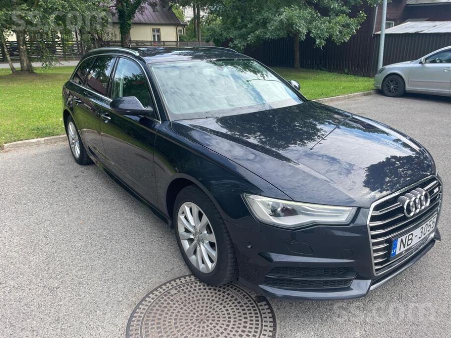 Blue Audi A6 2017 in Riga, with an engine capacity of 2.00 L and mileage of 178 thousand km for 15800 €, photo 10 on AUTOMOTO.COM.LV