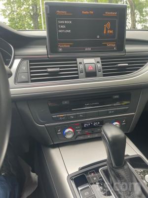 Blue Audi A6 2017 in Riga, with an engine capacity of 2.00 L and mileage of 178 thousand km for 15800 €, photo 18 on AUTOMOTO.COM.LV