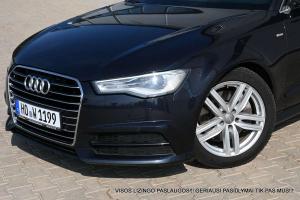 Blue Audi A6 2017 in Kretinga, with an engine capacity of 2.97 L and mileage of 325 thousand km for 12499 €, photo 5 on AUTOMOTO.COM.LV