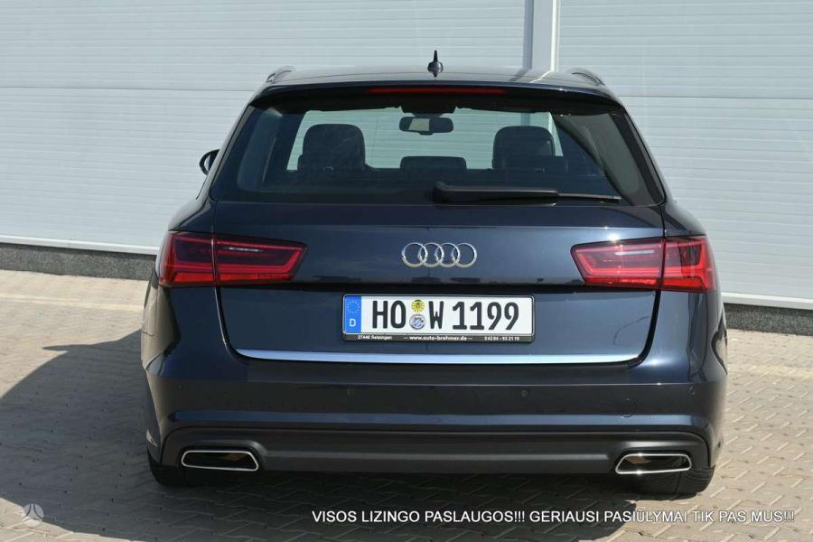 Blue Audi A6 2017 in Kretinga, with an engine capacity of 2.97 L and mileage of 325 thousand km for 12499 €, photo 10 on AUTOMOTO.COM.LV
