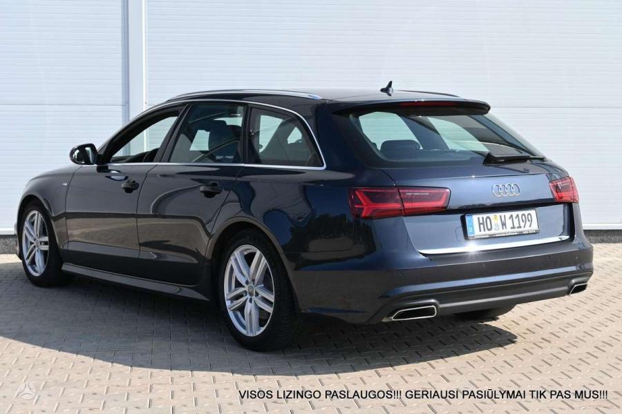 Blue Audi A6 2017 in Kretinga, with an engine capacity of 2.97 L and mileage of 325 thousand km for 12499 €, photo 11 on AUTOMOTO.COM.LV