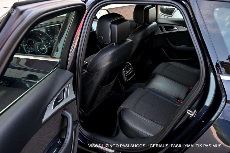Blue Audi A6 2017 in Kretinga, with an engine capacity of 2.97 L and mileage of 325 thousand km for 12499 €, photo 28 on AUTOMOTO.COM.LV