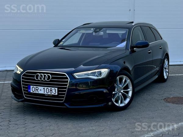 Blue Audi A6 2017 in Riga, with an engine capacity of 2.00 L and mileage of 172 thousand km for 16900 €, photo 1 on AUTOMOTO.COM.LV