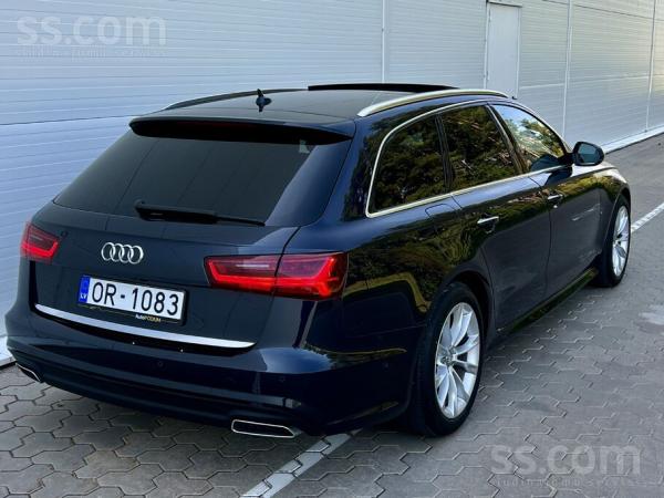 Blue Audi A6 2017 in Riga, with an engine capacity of 2.00 L and mileage of 172 thousand km for 16900 €, photo 7 on AUTOMOTO.COM.LV