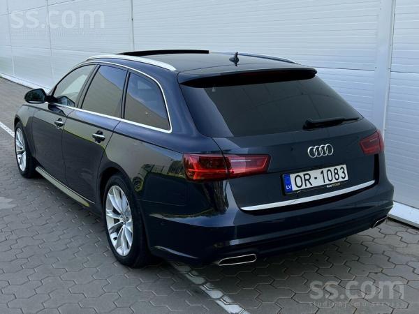 Blue Audi A6 2017 in Riga, with an engine capacity of 2.00 L and mileage of 172 thousand km for 16900 €, photo 11 on AUTOMOTO.COM.LV