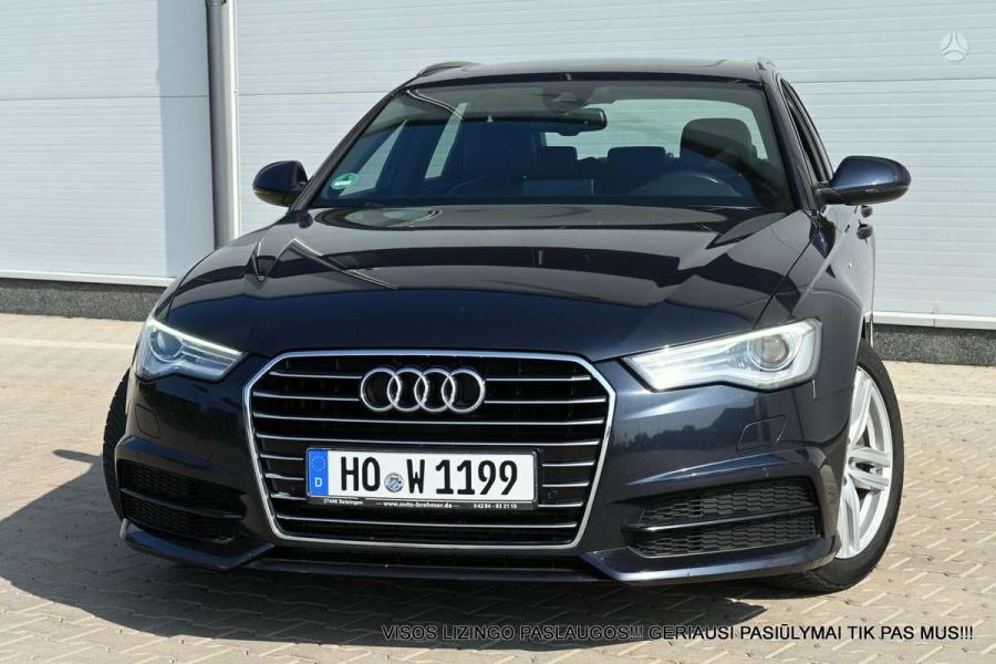 Zils Audi A6 2017 Kretinga, ar dzinēja tilpumu 2.97 L un nobraukumu 325 tūkst. km par 12499 €, foto 3 vietnē AUTOMOTO.COM.LV