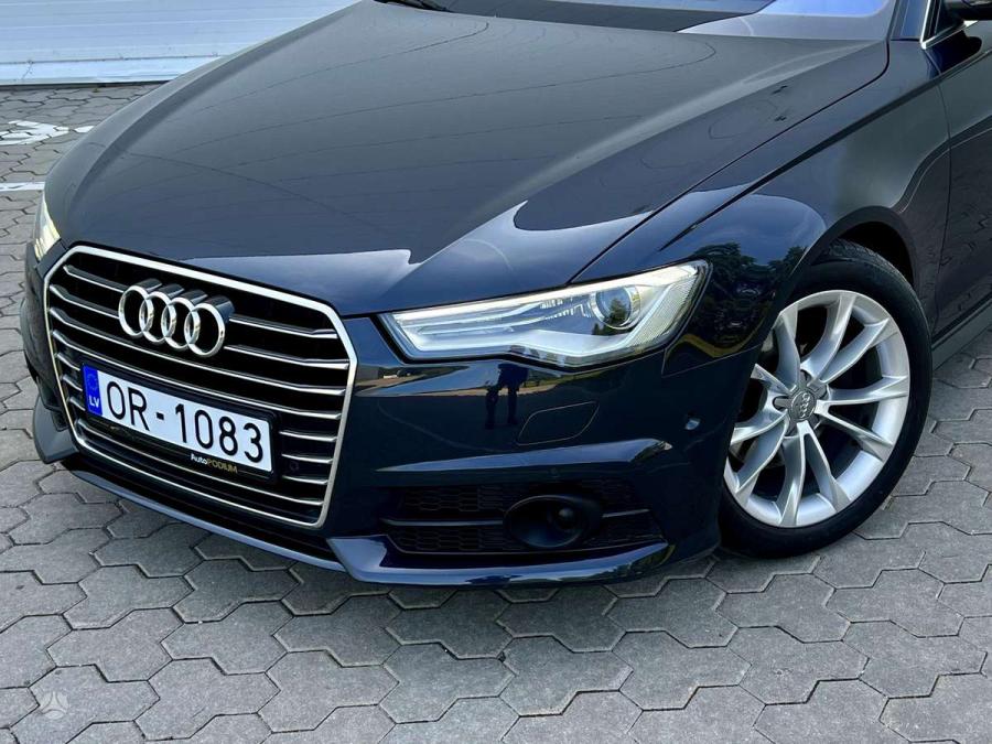 Blue Audi A6 2017 in Riga, with an engine capacity of 2.00 L and mileage of 172 thousand km for 16500 €, photo 4 on AUTOMOTO.COM.LV