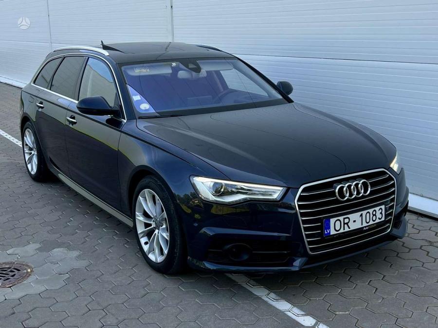 Blue Audi A6 2017 in Riga, with an engine capacity of 2.00 L and mileage of 172 thousand km for 16500 €, photo 8 on AUTOMOTO.COM.LV