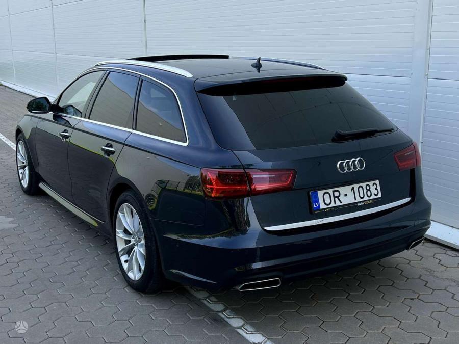 Blue Audi A6 2017 in Riga, with an engine capacity of 2.00 L and mileage of 172 thousand km for 16500 €, photo 10 on AUTOMOTO.COM.LV