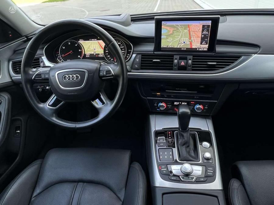 Blue Audi A6 2017 in Riga, with an engine capacity of 2.00 L and mileage of 172 thousand km for 16500 €, photo 19 on AUTOMOTO.COM.LV