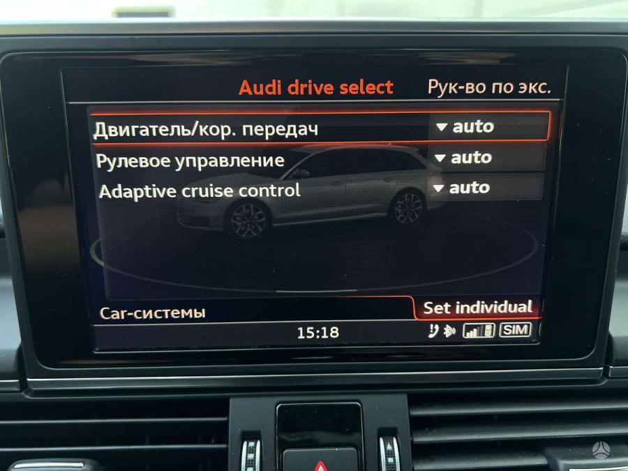 Blue Audi A6 2017 in Riga, with an engine capacity of 2.00 L and mileage of 172 thousand km for 16500 €, photo 30 on AUTOMOTO.COM.LV
