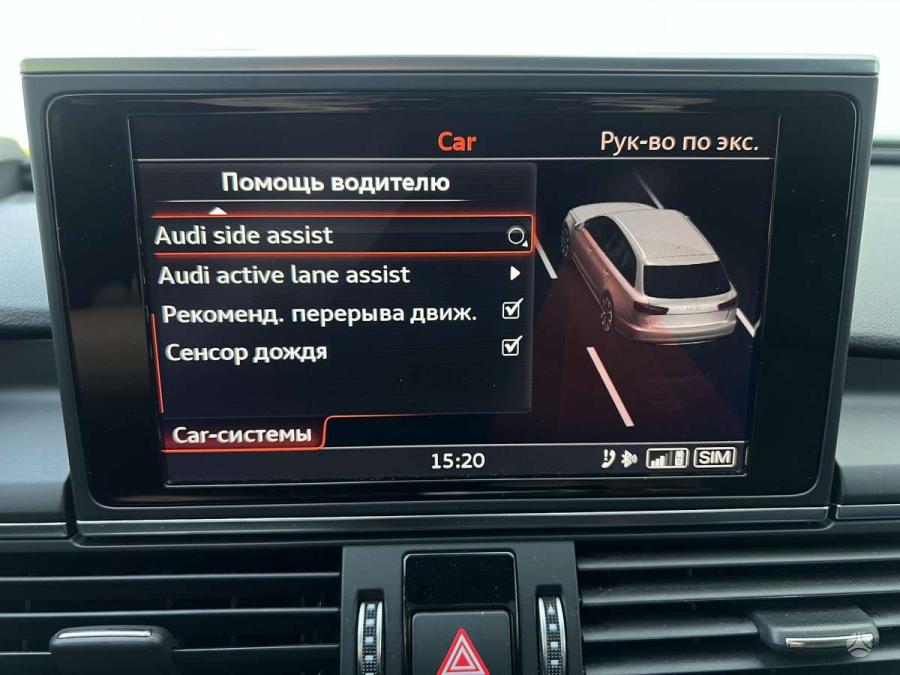 Blue Audi A6 2017 in Riga, with an engine capacity of 2.00 L and mileage of 172 thousand km for 16500 €, photo 32 on AUTOMOTO.COM.LV