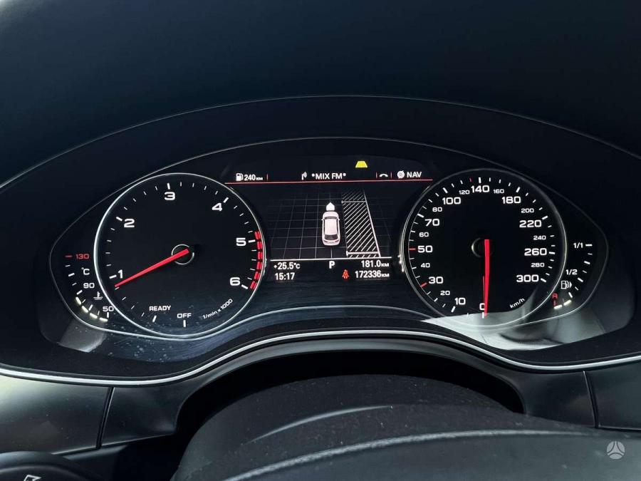 Blue Audi A6 2017 in Riga, with an engine capacity of 2.00 L and mileage of 172 thousand km for 16500 €, photo 35 on AUTOMOTO.COM.LV