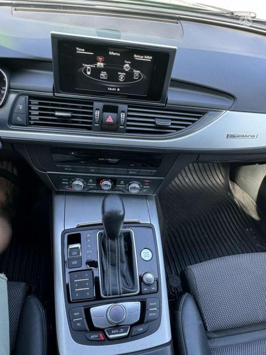 Blue Audi A6 2017 in Kaunas, with an engine capacity of 1.97 L and mileage of 289 thousand km for 12800 €, photo 31 on AUTOMOTO.COM.LV