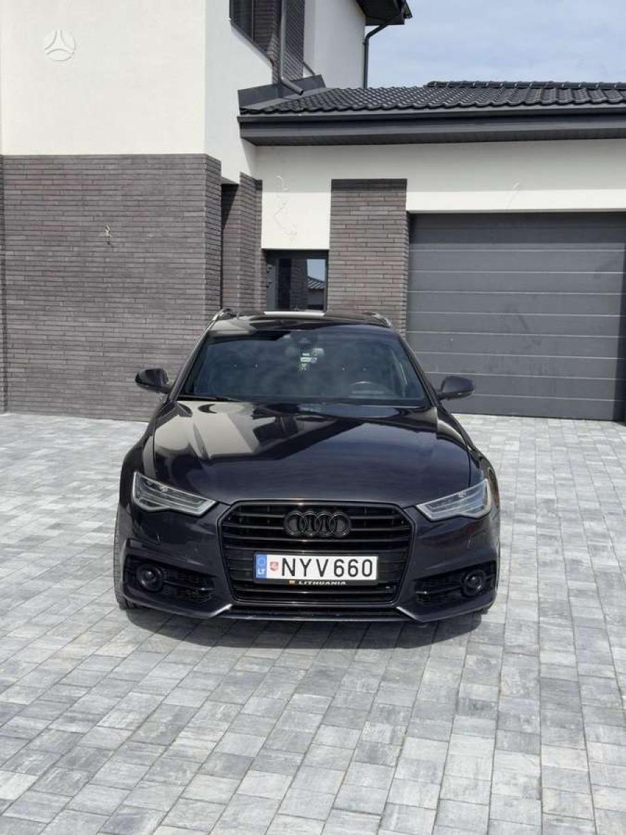 Blue Audi A6 2017 in Vilnius, with an engine capacity of 2.97 L and mileage of 320 thousand km for 15200 €, photo 1 on AUTOMOTO.COM.LV