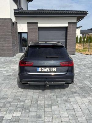 Blue Audi A6 2017 in Vilnius, with an engine capacity of 2.97 L and mileage of 320 thousand km for 15200 €, photo 6 on AUTOMOTO.COM.LV