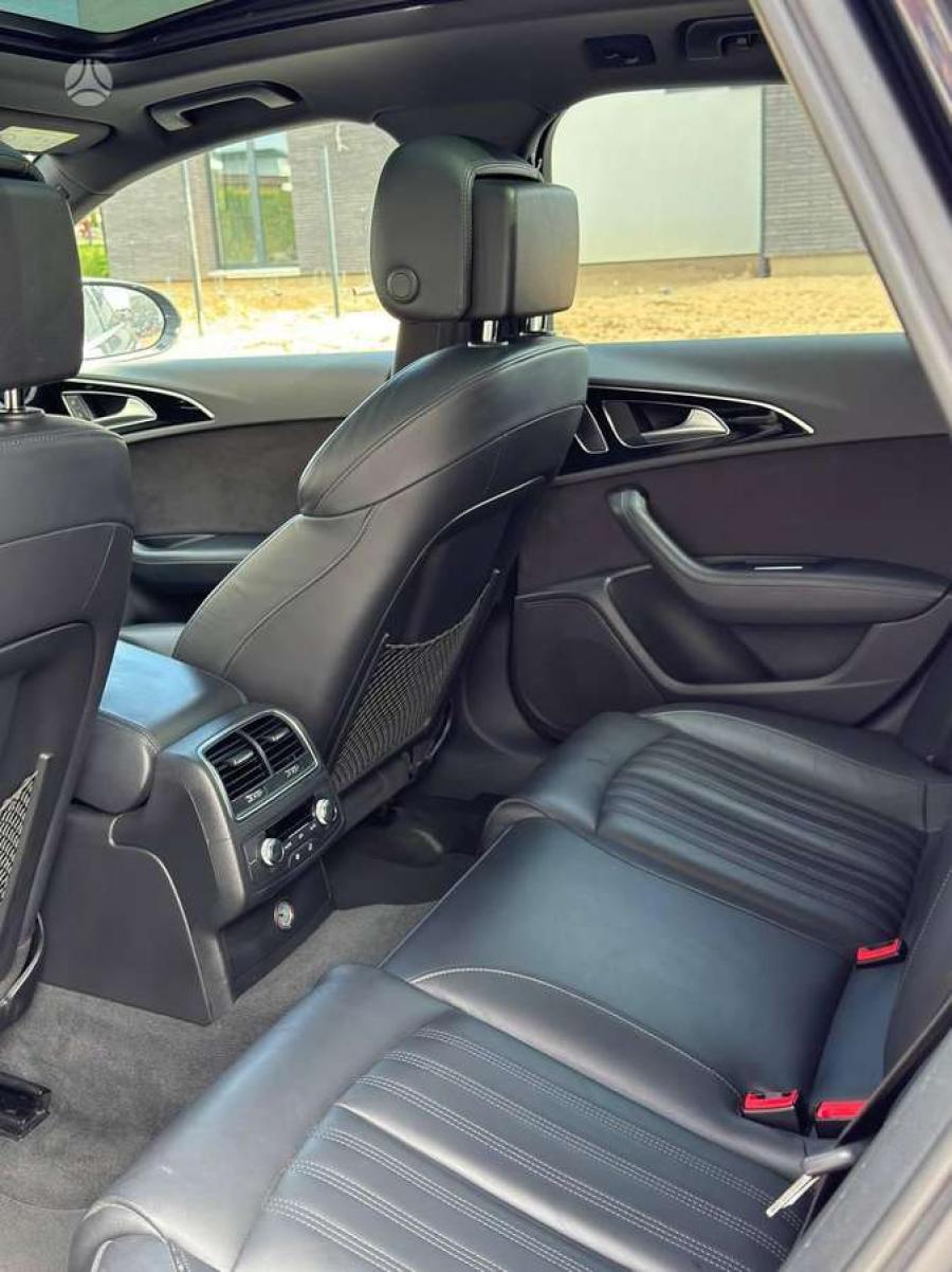 Blue Audi A6 2017 in Vilnius, with an engine capacity of 2.97 L and mileage of 320 thousand km for 15200 €, photo 16 on AUTOMOTO.COM.LV