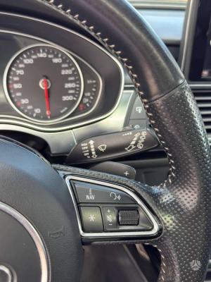 Blue Audi A6 2017 in Vilnius, with an engine capacity of 2.97 L and mileage of 320 thousand km for 15200 €, photo 25 on AUTOMOTO.COM.LV