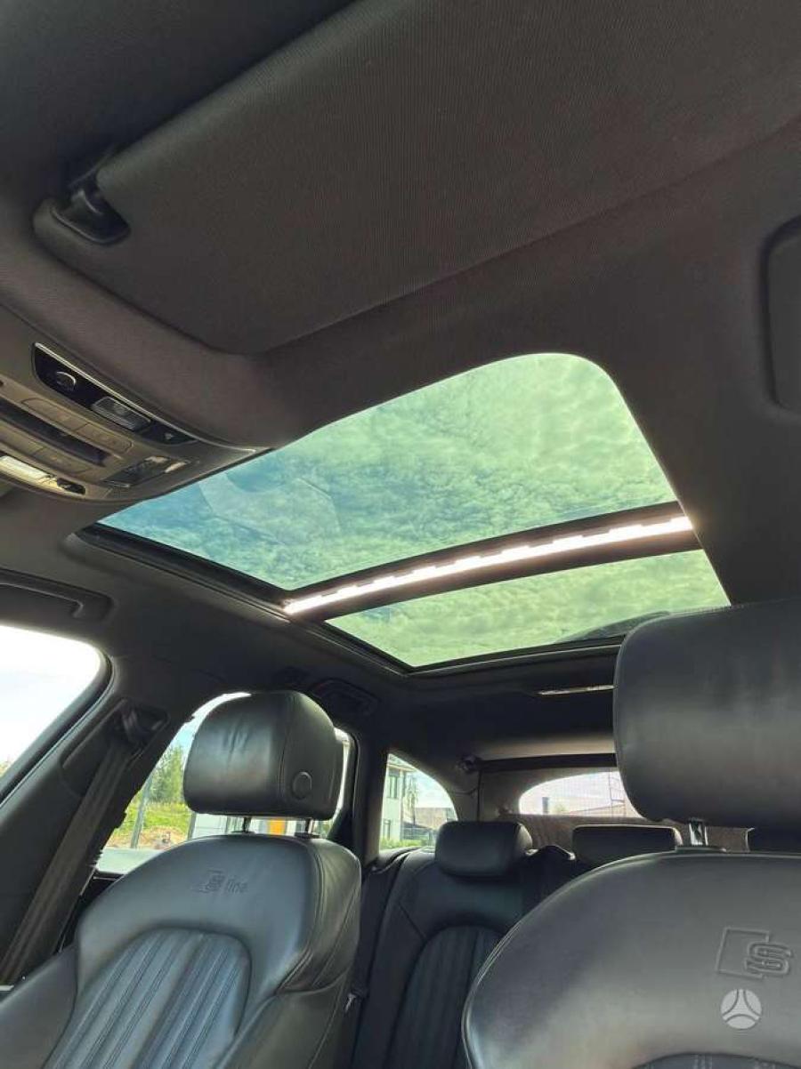 Blue Audi A6 2017 in Vilnius, with an engine capacity of 2.97 L and mileage of 320 thousand km for 15200 €, photo 29 on AUTOMOTO.COM.LV